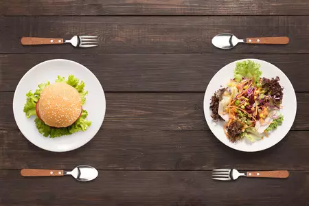 hamburger-dieet-vet word