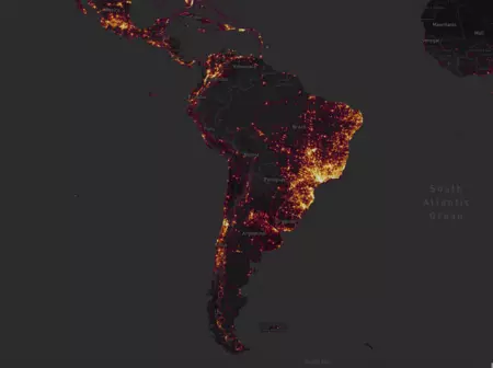 mapa de calor global de strava