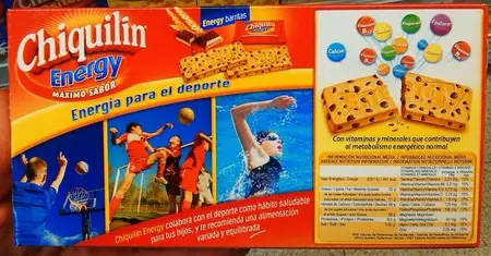 Енергетичне печиво Chiquilín: