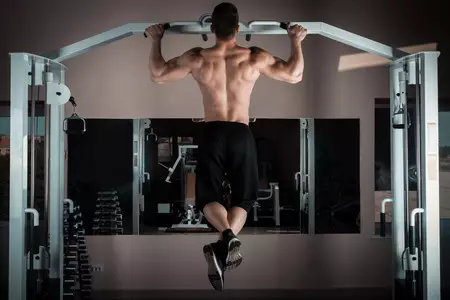Wide-Grip Prone Pull-Up