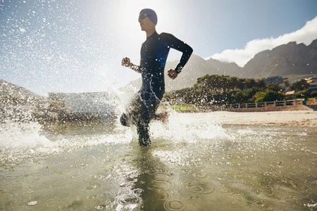 Crossing in open water