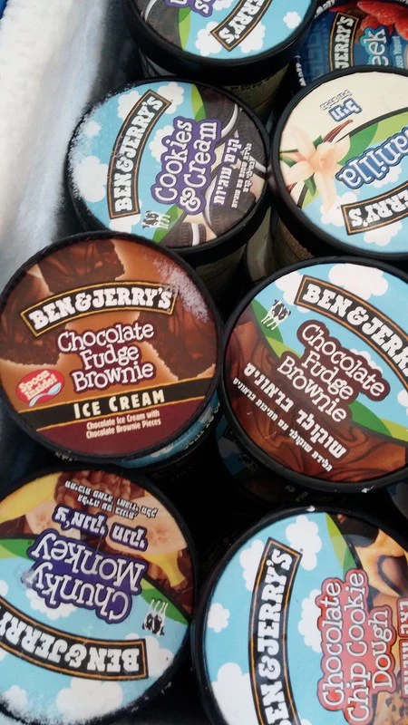 Ben Jerry S в израильском магазине