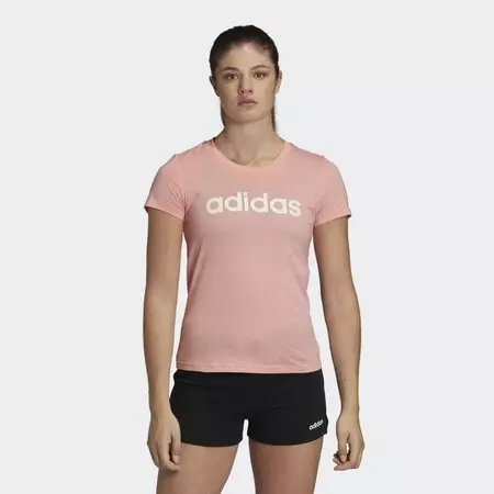 Essentials Linear Pink T-shirt Fm6423 21 Modely