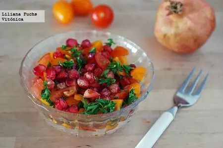 pomegranatevitonic salad