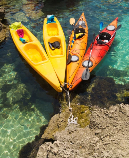 kayaking