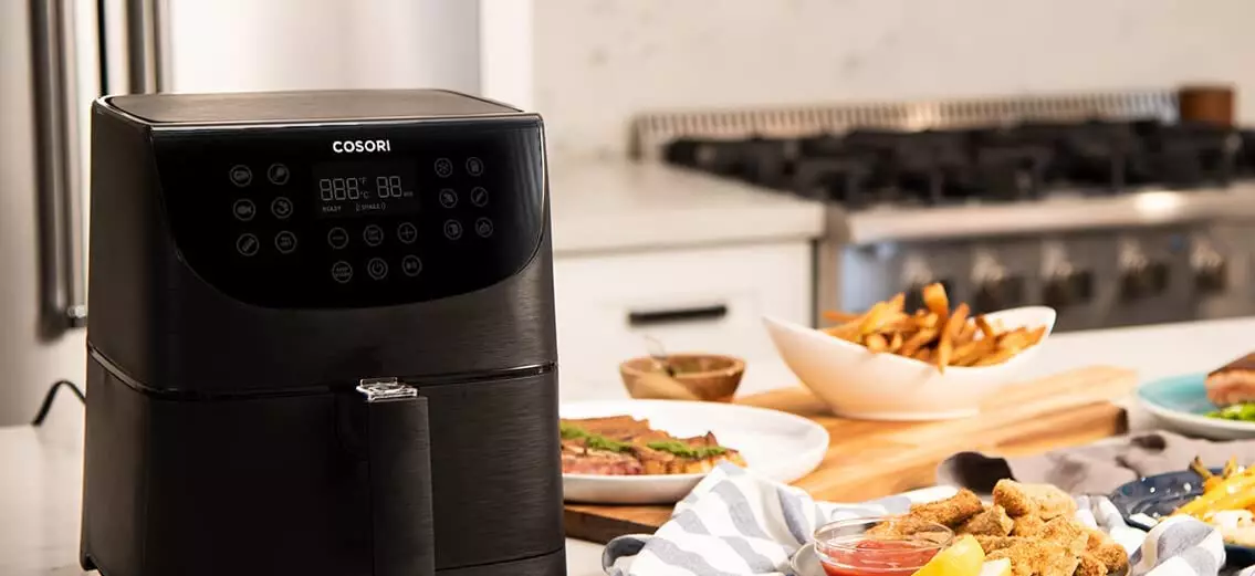 This air fryer will help you reduce the fat levels of your dishes in a simple way and also at a discount