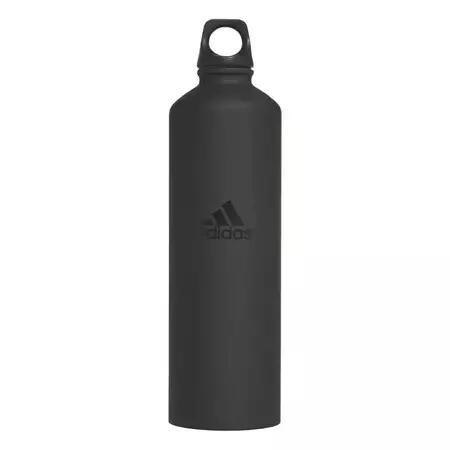 Botella de auga negra de metal Adidas