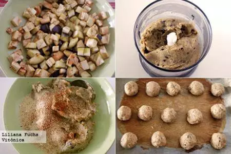 Padlizsán és babfasírt. Egészséges recept