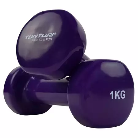 I-Tunturi Vinyl Weights 1kg 2 Units