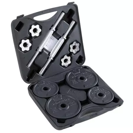 Bodybuilding Dumbbell Kit 20 Kg Threaded