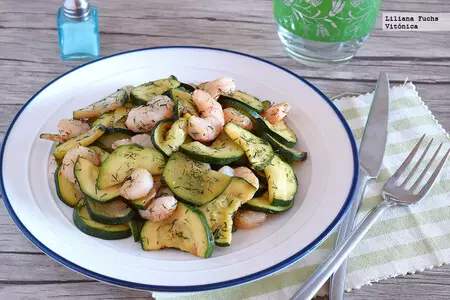 Sautierte Zucchini beides