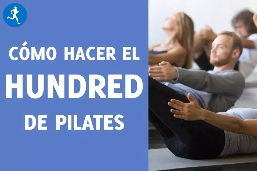 Conas an Pilates Hundred a dhéanamh, céim ar chéim agus ar fhíseán