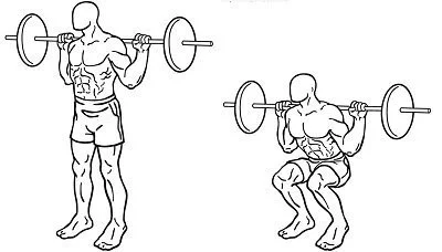 Press vs Squat: réadú agus sochair (agus II)