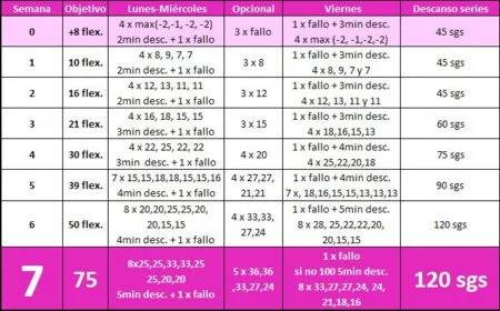 Барои даъват сабти ном кунед: Дар тӯли 6 ҳафта (ва XX) 100 маротиба такя кунед. 20222_2