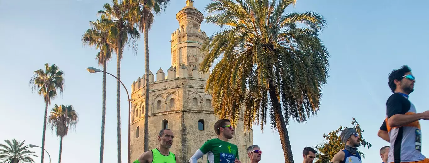 Marathon Seville 2022: igodo niile iji gaa n'obodo Andalusian na ịhọrọ ụlọ oriri na ọṅụṅụ kacha dabara anyị.