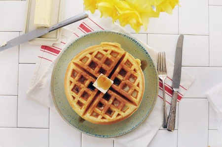 waffle-butter-bữa sáng