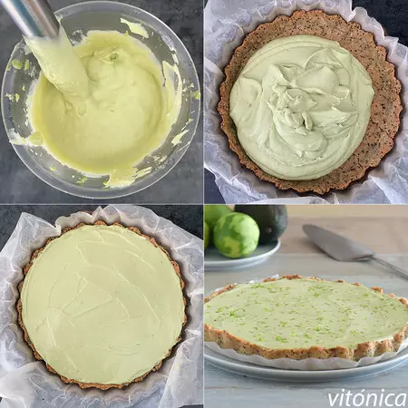 avocado tart