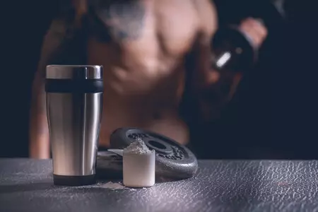 Protein shake ntụ ntụ