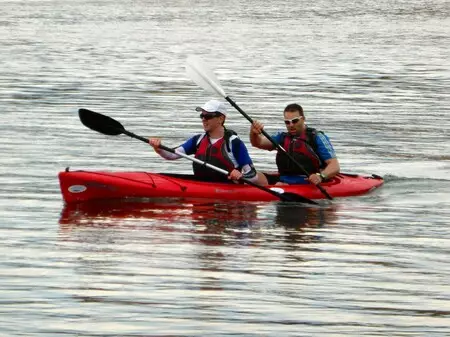 kayaking