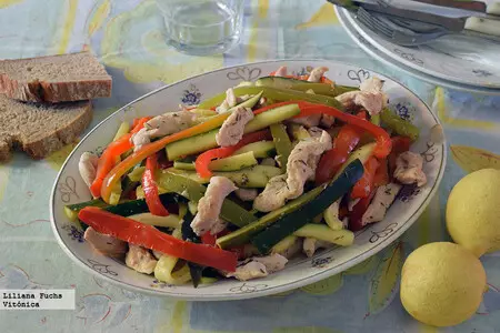 Sauteed Chicken Vegetables