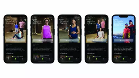Mga Programa sa Pag-ehersisyo sa Apple Fitness