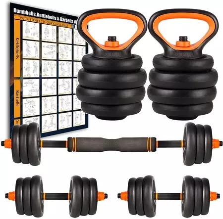 تبديل ٿيندڙ Dumbbells