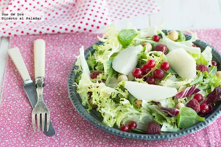 salade de poire