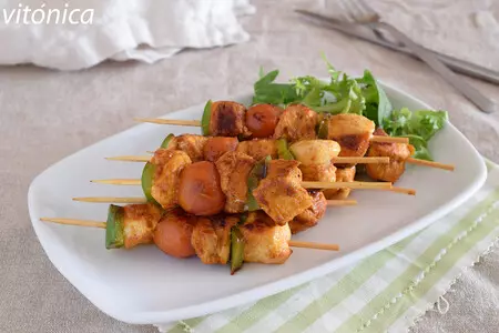 inkukhu skewers