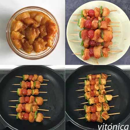 pintxoak oilaskoa barazkiakpausoa