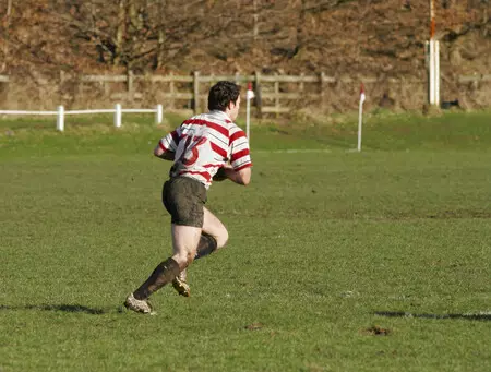 corrida de rugby