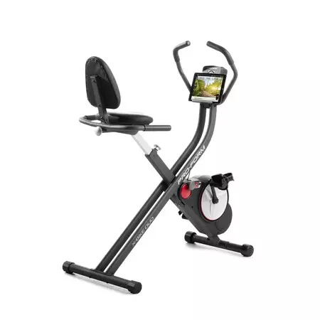 Folding Exercise Bike With Backrest Proform X Bike Duo