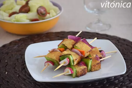 skewer tofu