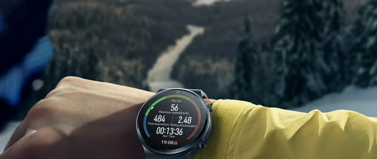 Huawei Watch GT2 ప్రో, 100 కంటే ఎక్కువ స్పోర్ట్స్ మోడ్లతో కూడిన స్మార్ట్వాచ్, 300 యూరోల కంటే తక్కువ.