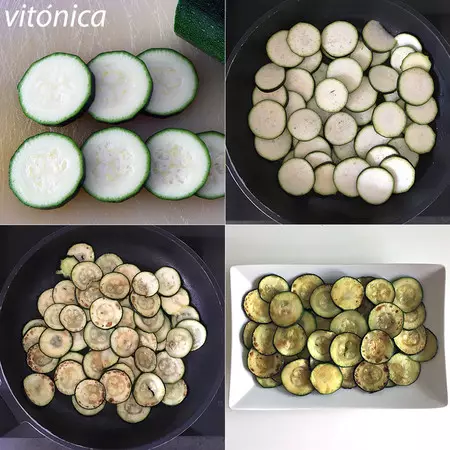 Zucchini grilled. DINGANA