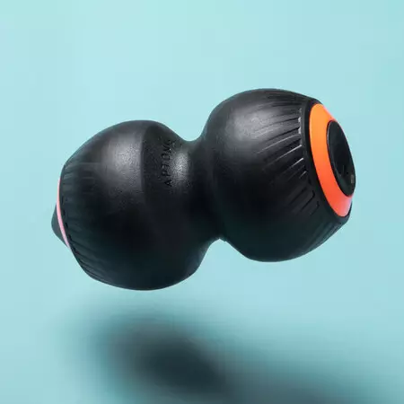 Двојна вибрирачка топка за масажа Вибрирачки мини вибрирачки валјак од кикиритки