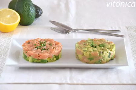 tartare de saumon