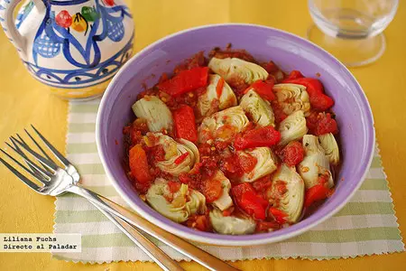 Insalata con pomodoro e pepe