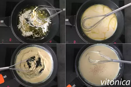 Vegan Bechamel Schrëtt