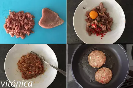 Tuna Burgers. Nzọụkwụ